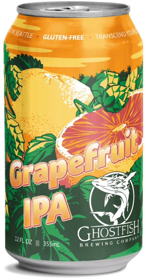 Grapefruit IPA - Ghostfish Brewing Company - Legendary Taste